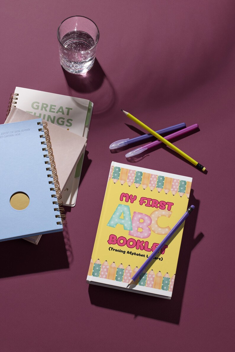 My First ABC Workbook | Alphabet Worksheet | Tracing Letters | Busy ...