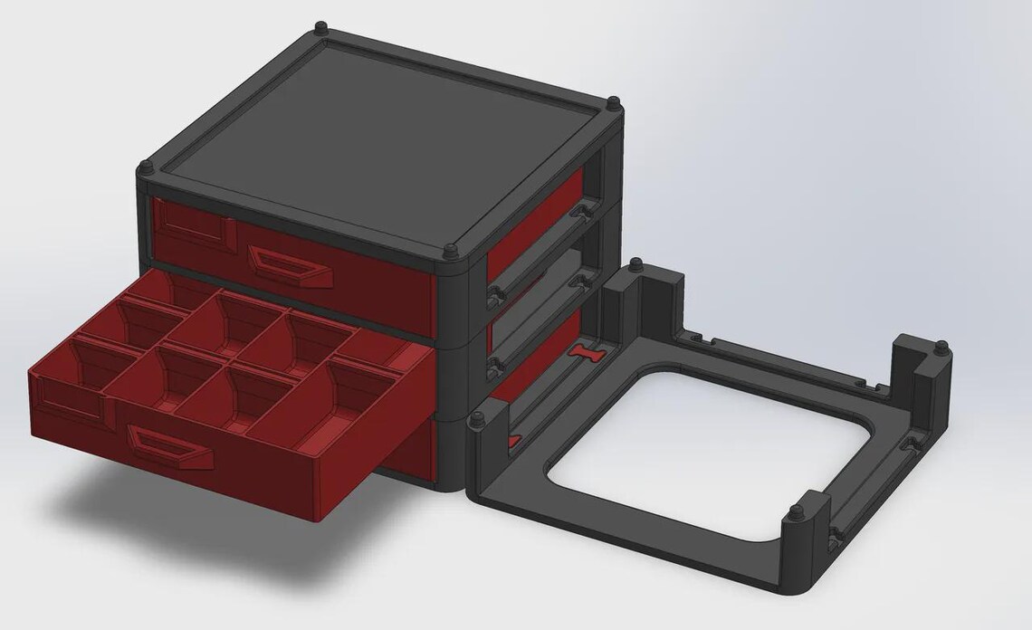 Stackable Drawer Organizer, STL File - Etsy
