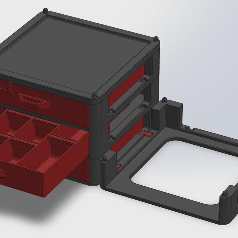 Dugout Organizer Stl File - Etsy