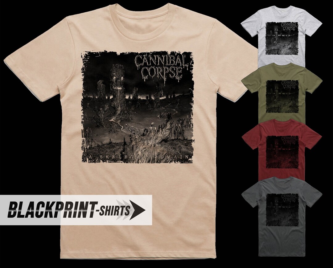 Cannibal Corpse A Skeletal Domain T Shirt Cotton Men's All Sizes S-5XL ...