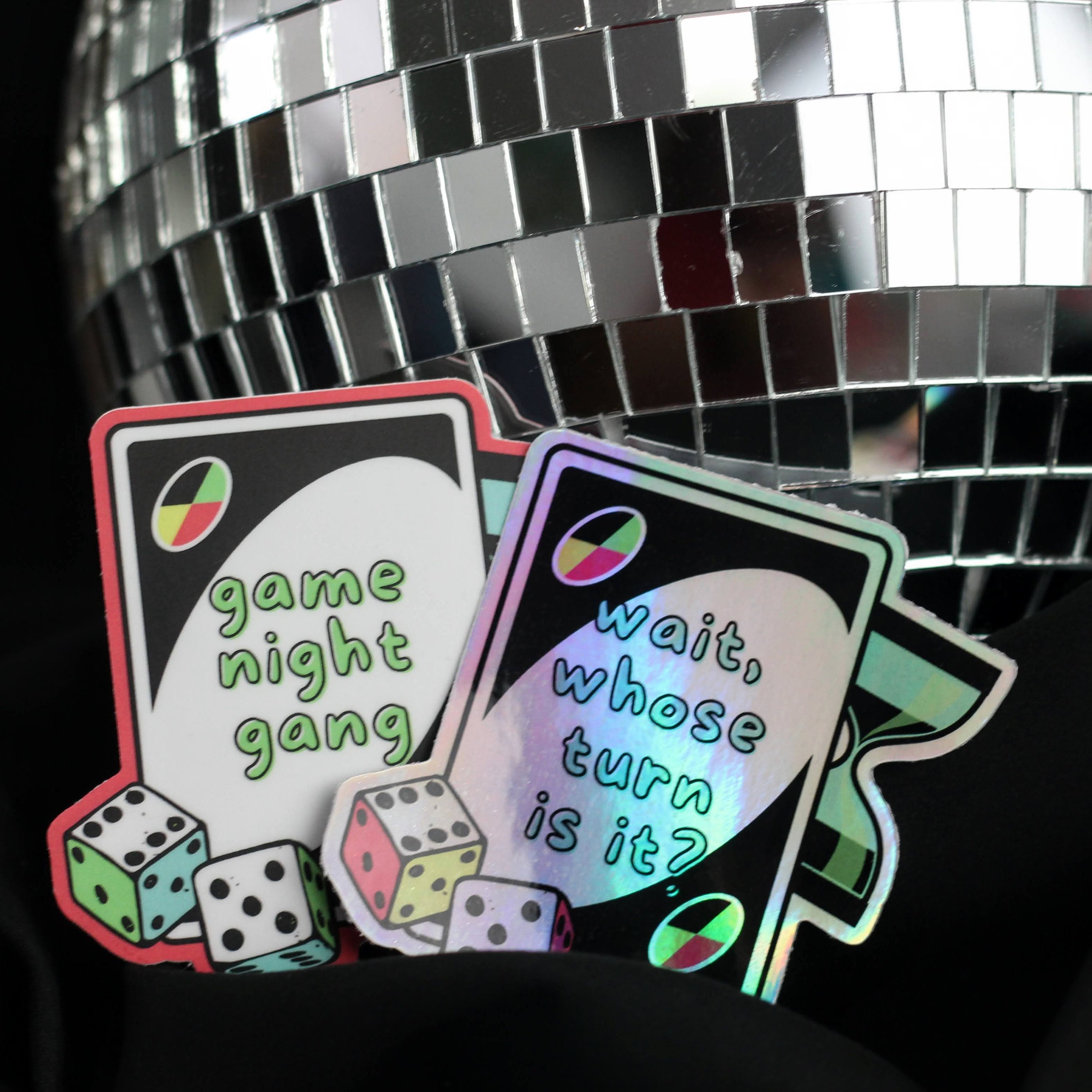 HOLOGRAPHIC "whose Turn is It" 3 Inch Vinyl Sticker for Gamers - Etsy