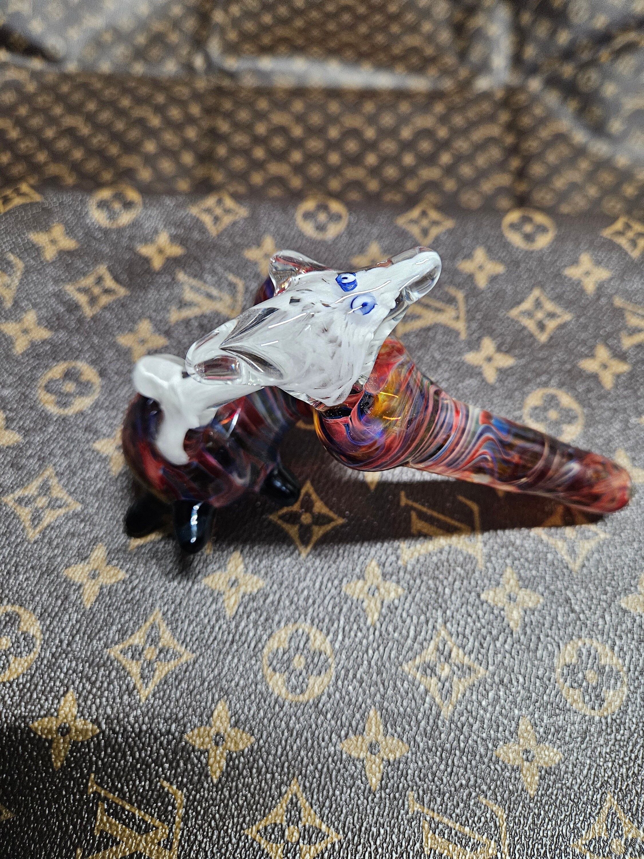 Vintage 90s Bob Snodgrass Studio Glass Pipe - Etsy