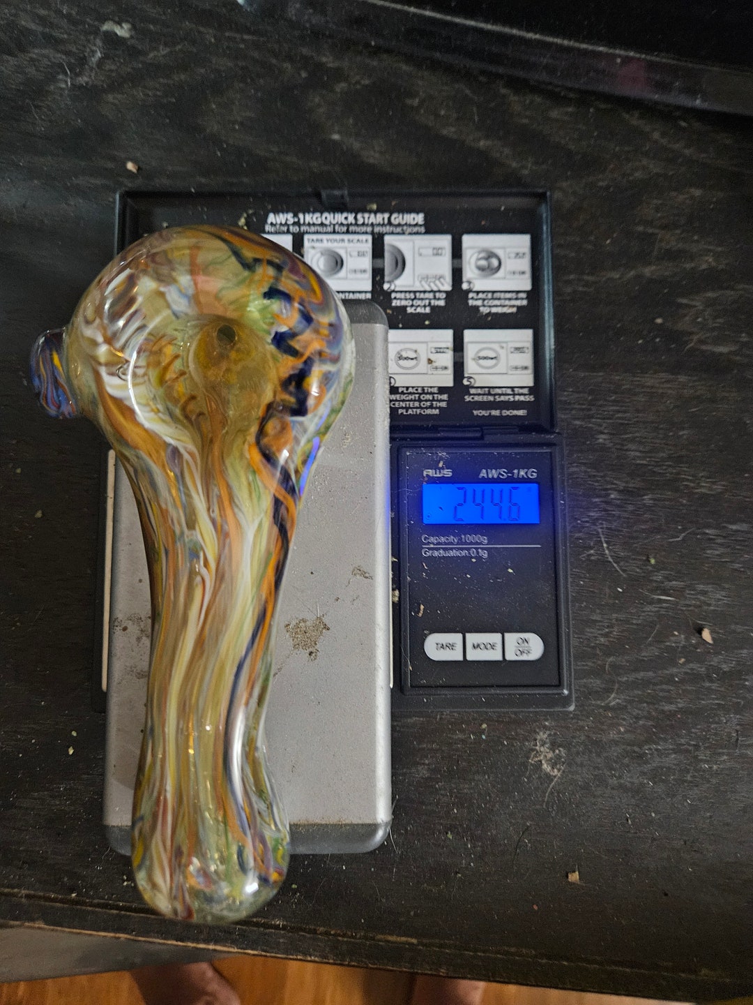 Bob Snodgrass Studios Glass Pipe 5x Blown - Etsy