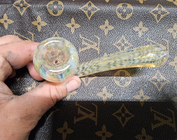 Vintage 90s Bob Snodgrass Studio Glass Pipe - Etsy