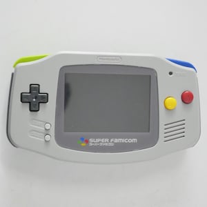 Custom Super Famicom Game Boy Advance With IPS Screen Unique Retro ...