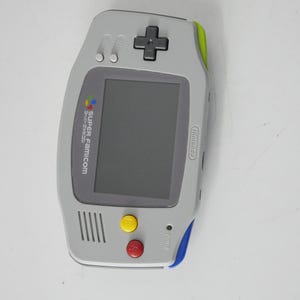 Custom Super Famicom Game Boy Advance With IPS Screen Unique Retro ...
