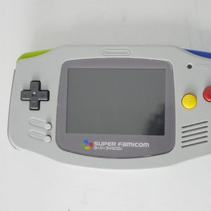 Custom Super Famicom Game Boy Advance With IPS Screen Unique Retro ...