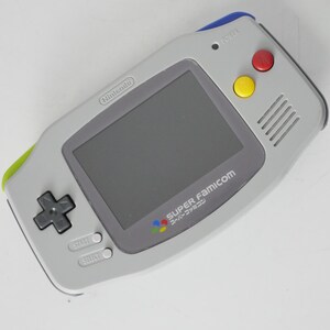 Custom Super Famicom Game Boy Advance With IPS Screen Unique Retro ...