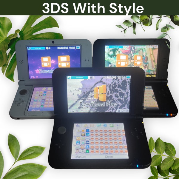 3ds Modded - Etsy
