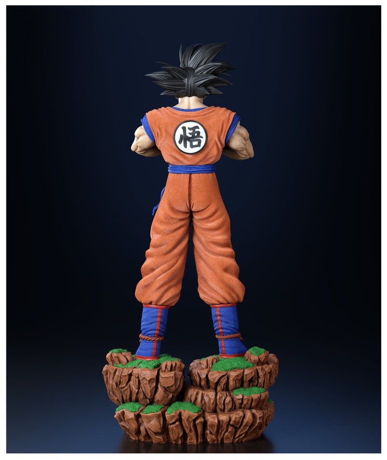 Goku Stl File, Printing Model, 3D Print, Printer, Model for Print ...