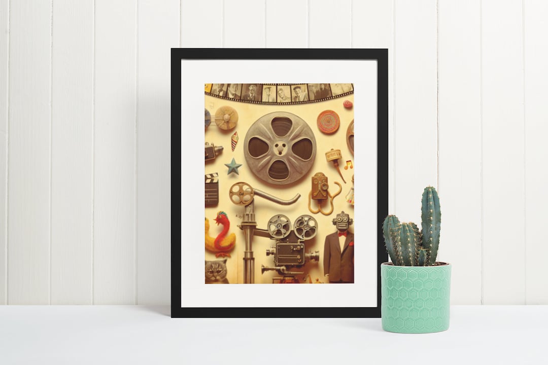 Vintage Movie Poster Cartoon Poster Funny Poster Retro Nostalgic Home ...