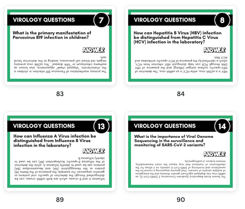 Microbiology Flashcards: 100 ASCP/MLT Exam Questions (digital Download) - Etsy Australia