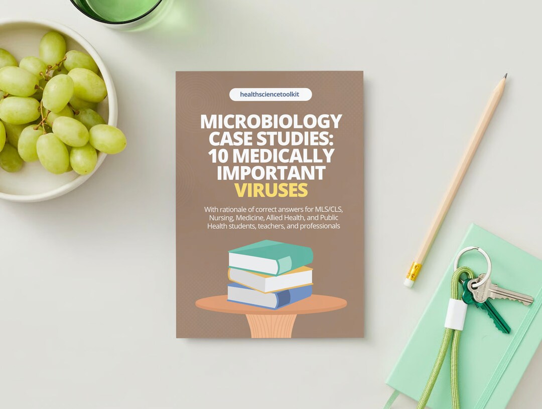 Microbiology Case Studies - Featuring 10 Medically Important Viruses - Etsy