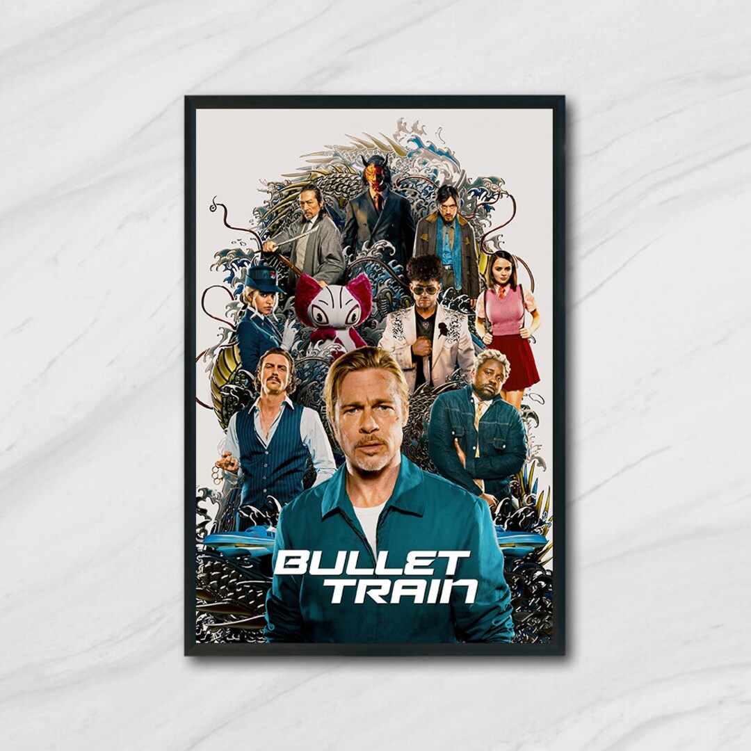 Bullet Train Poster,canvas Poster/home Decor/room Decor/customized ...