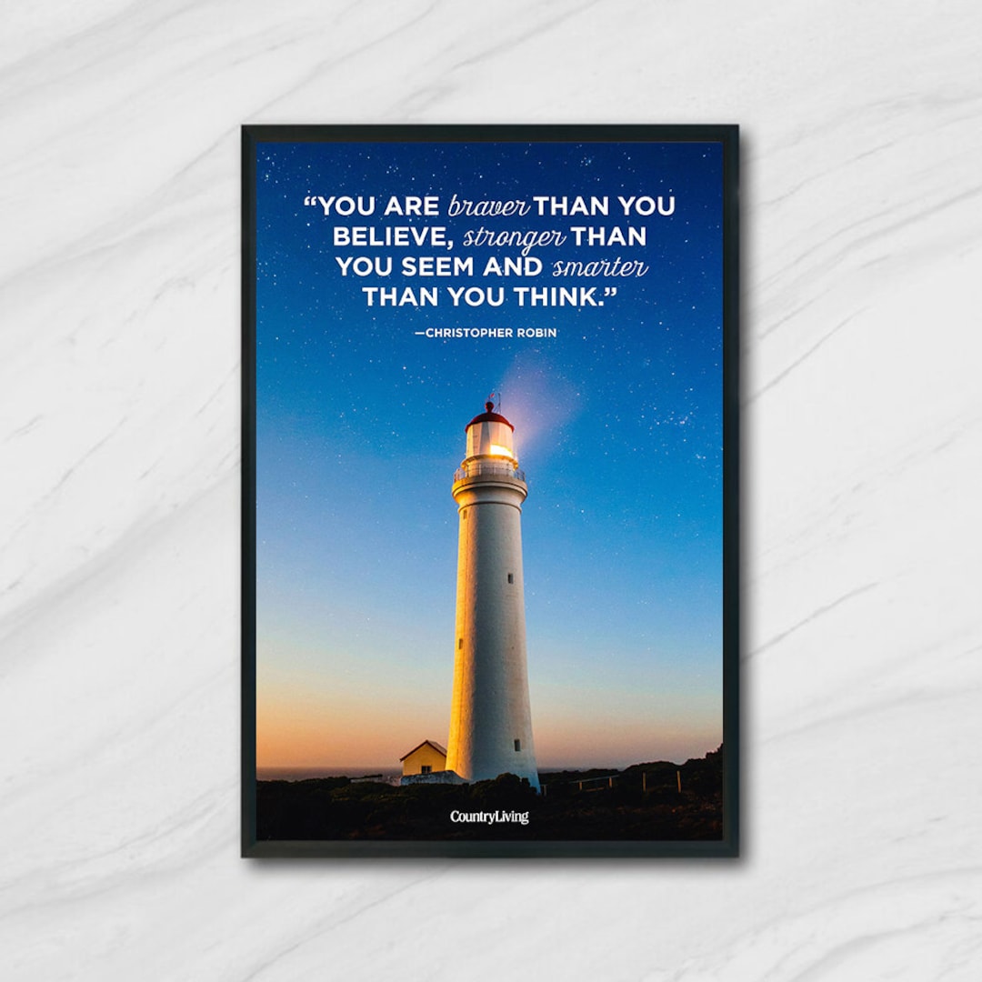 Short Happy Inspirational Sayings Poster / Home Decor / Room Decor ...