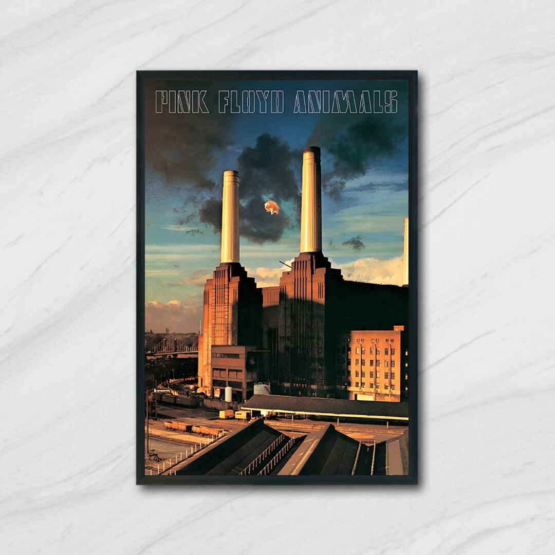 Pink Floyd Animals Poster,canvas Poster / Home Decor / Room Decor ...