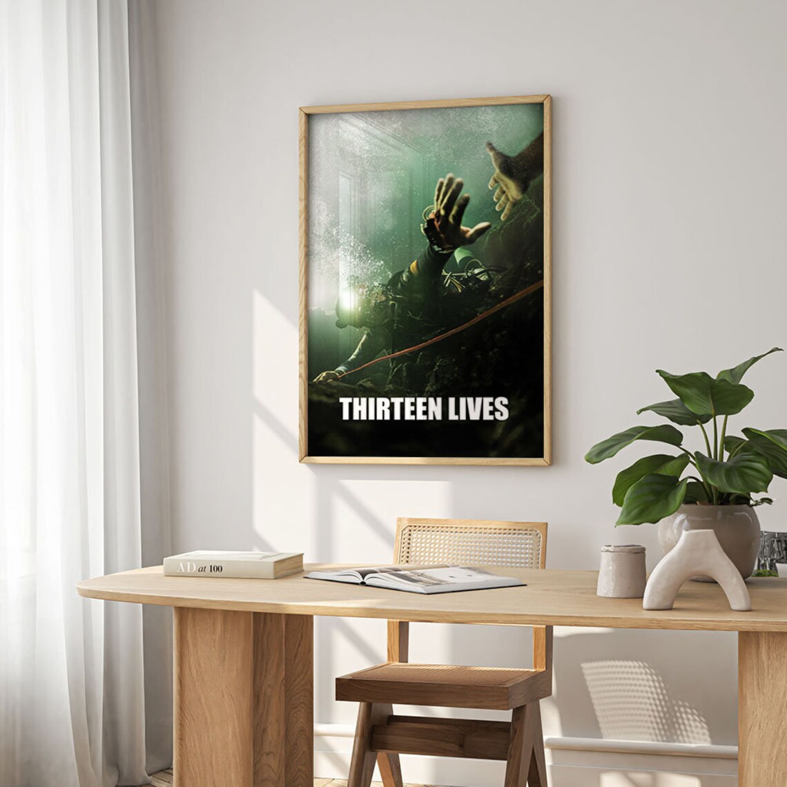 Thirteen Lives 2022 Movie Poster / Home Decor / Room Decor / Customized ...