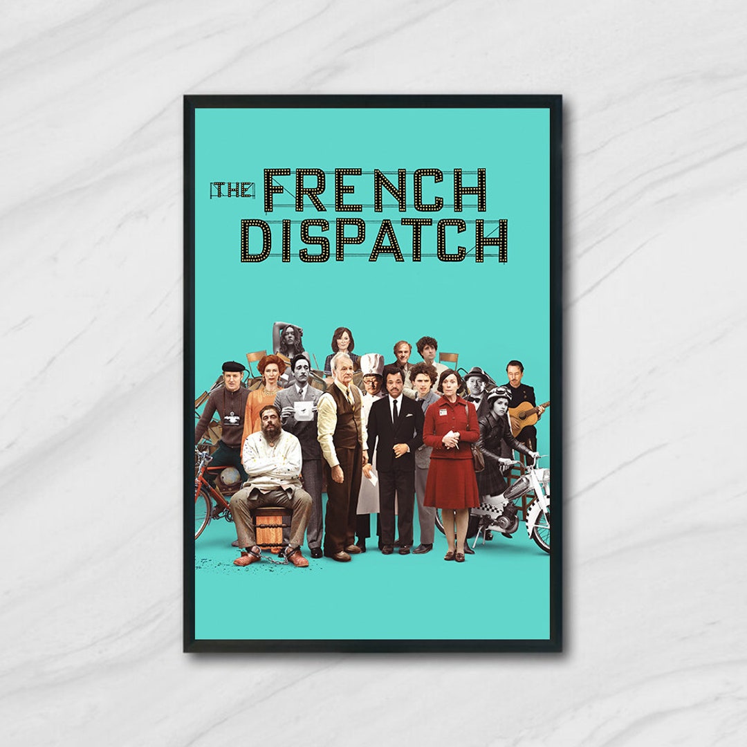 The French Dispatch Poster/home Decor/room Decor/customized Poster/art ...