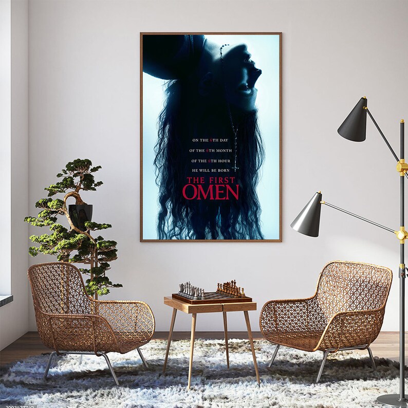 The First Omen 2024 Movie Poster / Home Decor / Room Decor / Customized ...