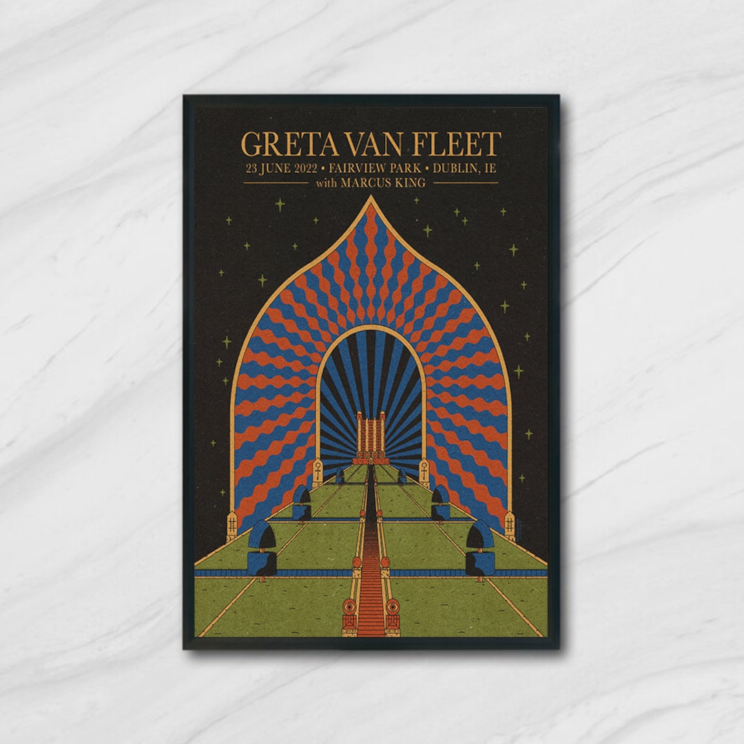 Greta Van Fleet Poster,canvas Poster / Home Decor / Room Decor ...