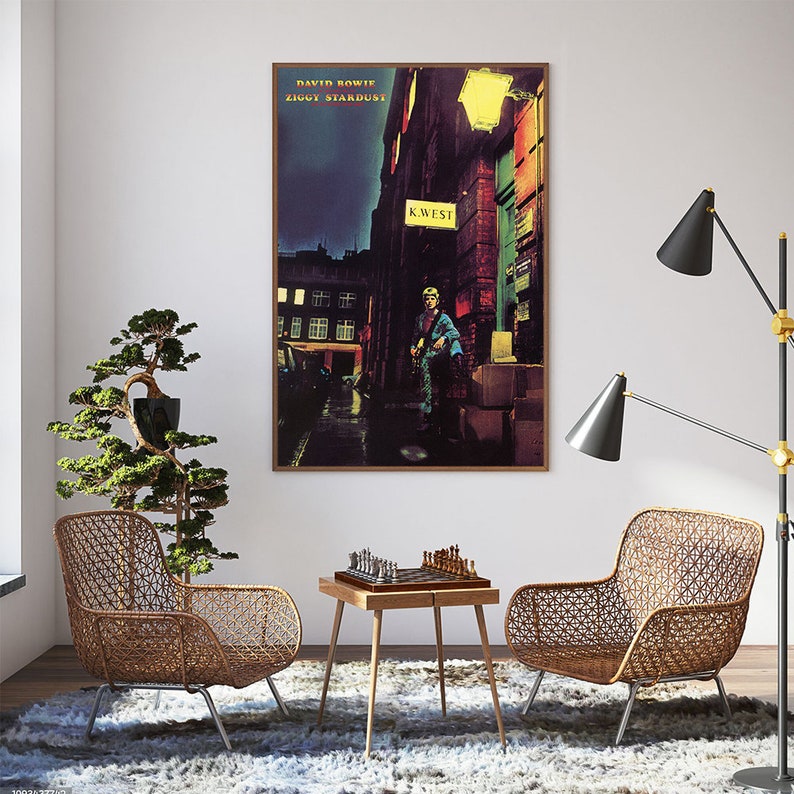 David Bowie-ziggy Stardust Poster/home Decor/room Decor/customized ...