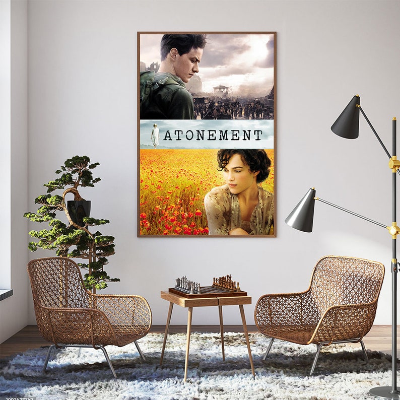 Atonement 2007 Movie Poster / Home Decor / Room Decor / Customized ...