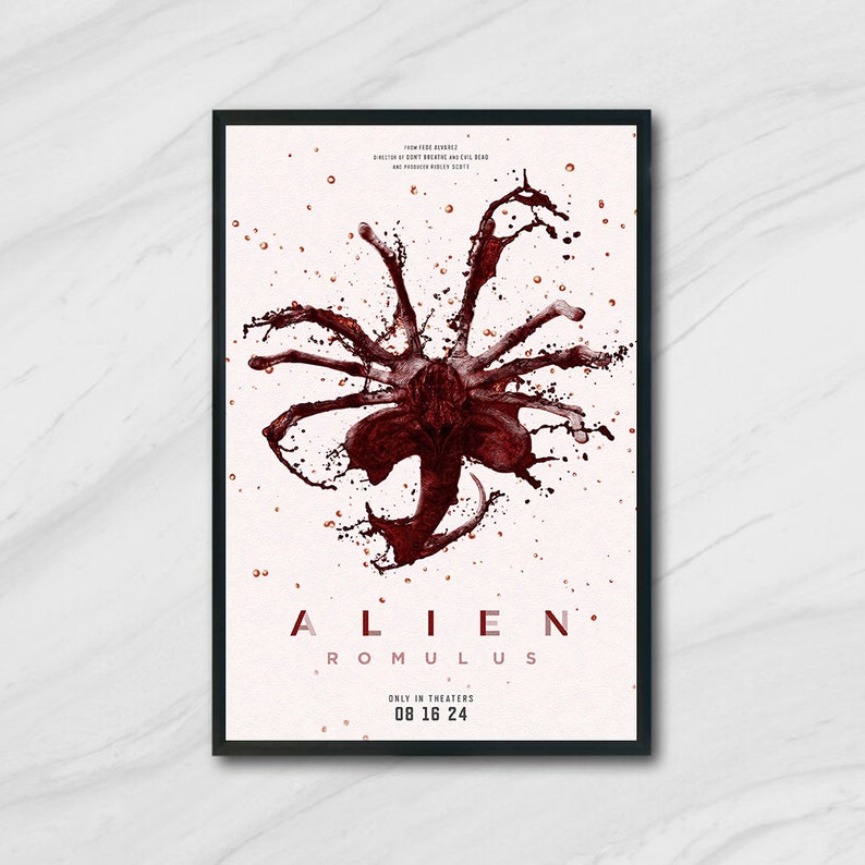 Alien Romulus Movie Poster/home Decor/room Decor/customized Poster/art ...