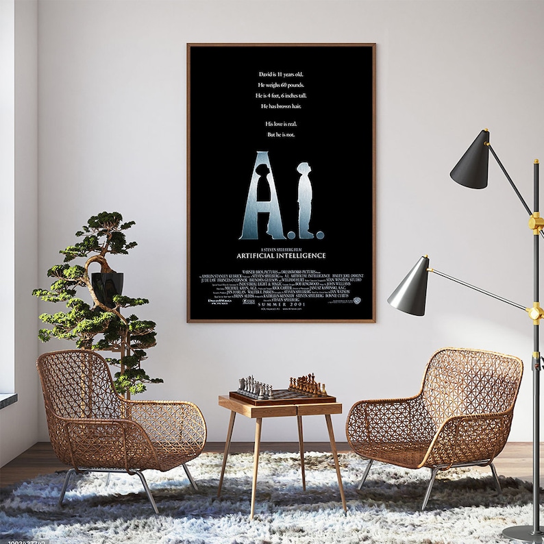 A.I. Artificial Intelligence Movie Poster / Home Decor / Room Decor ...