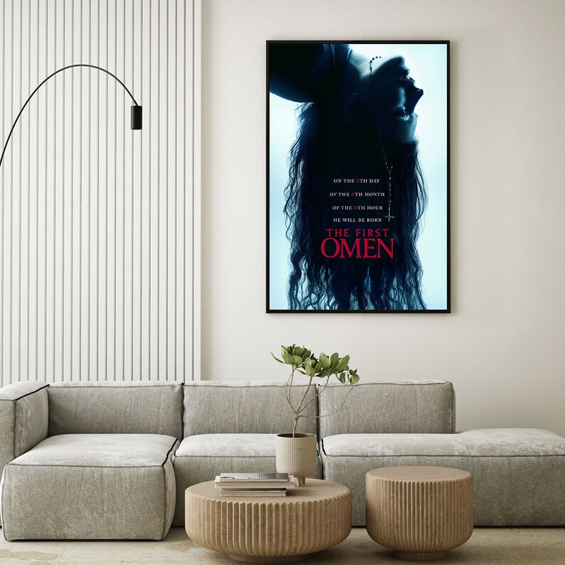 The First Omen 2024 Movie Poster / Home Decor / Room Decor / Customized ...