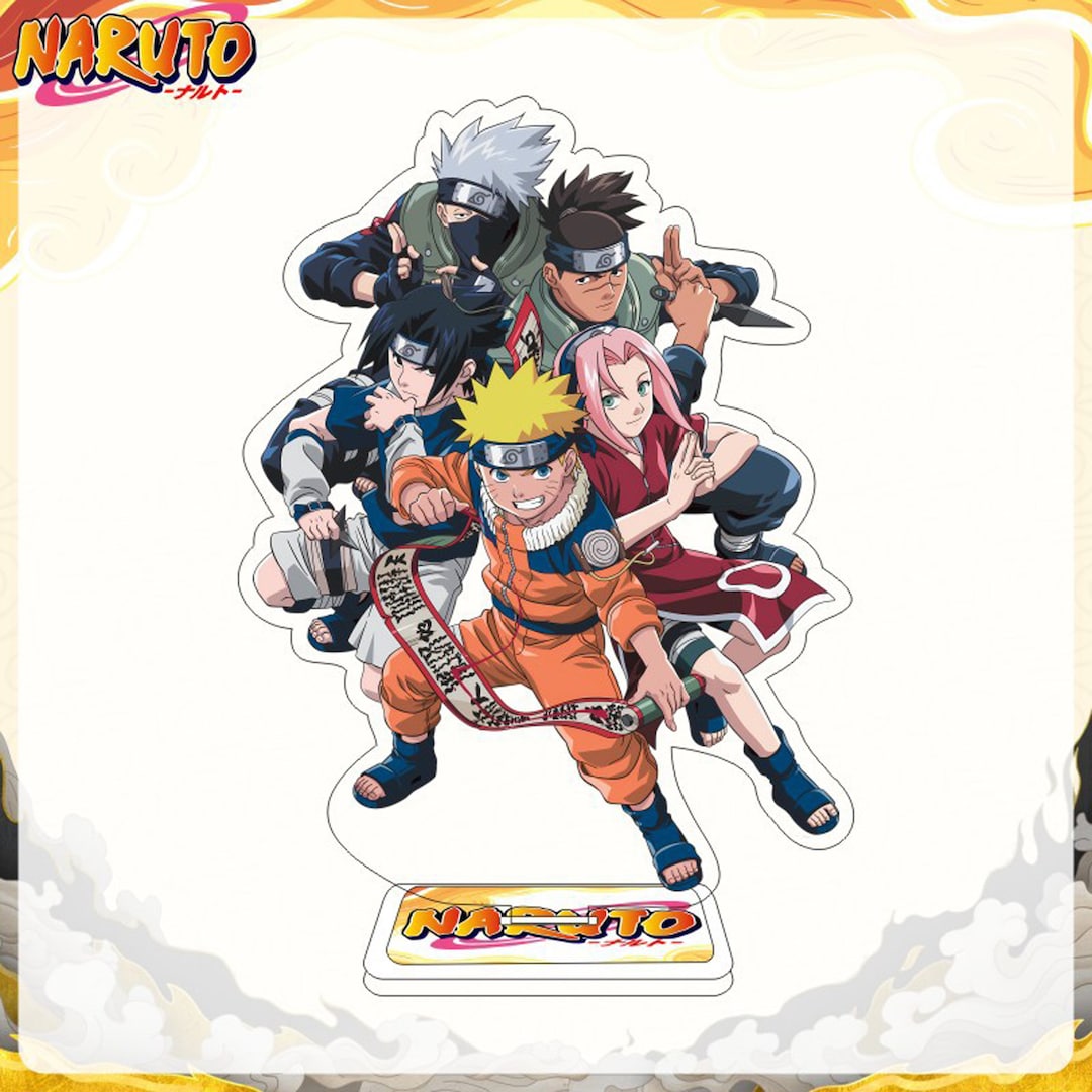 Naruto Acrylic Stand/naruto Sasuke Sakura Kakashi Shikamaru - Etsy