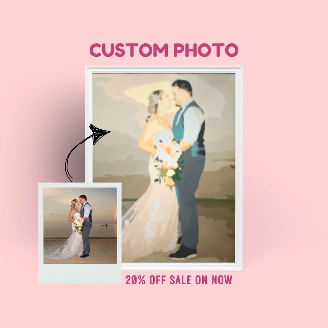 Custom Paint by Numbers Personalised Paint by Numbers Kit Custom ...