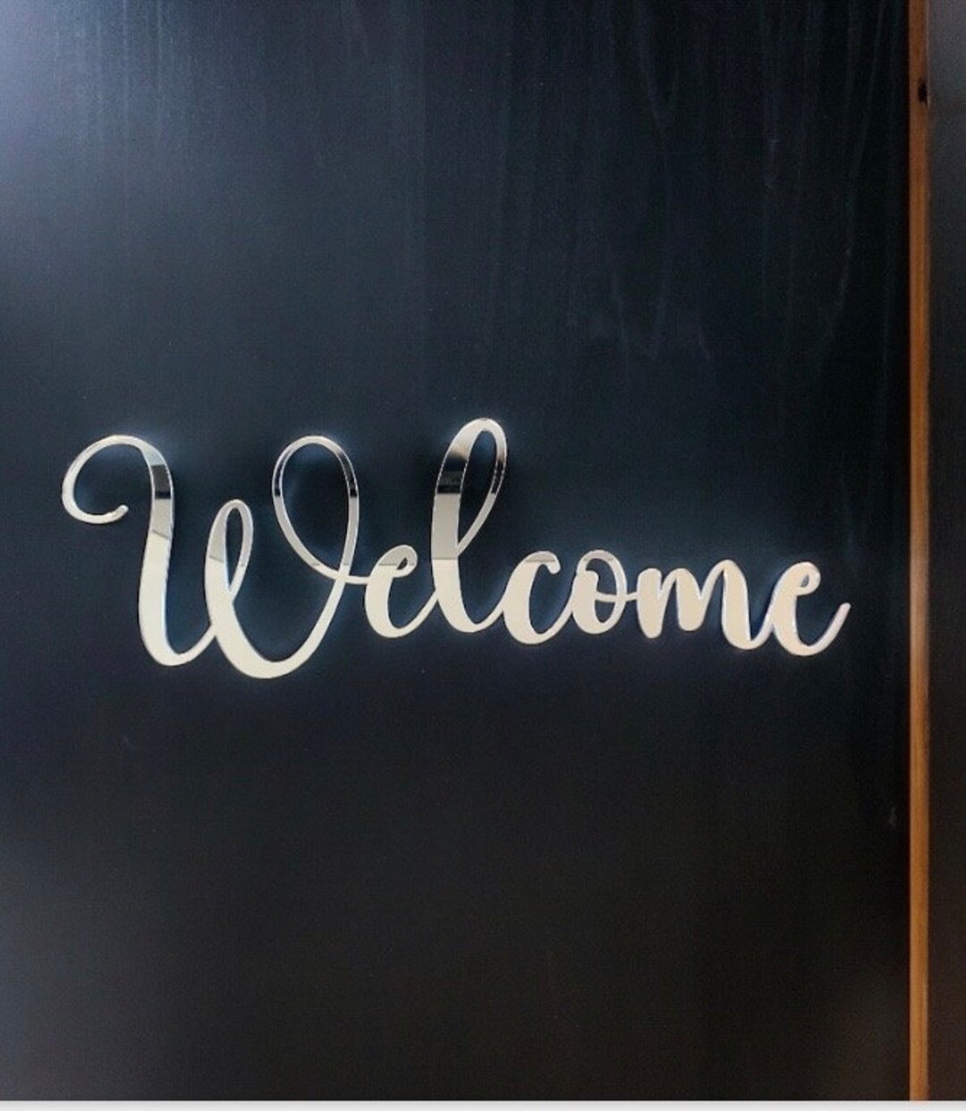 Acrylic Word Sign Custom 3d Wall Lettering Name Plaque Welcome Sign ...