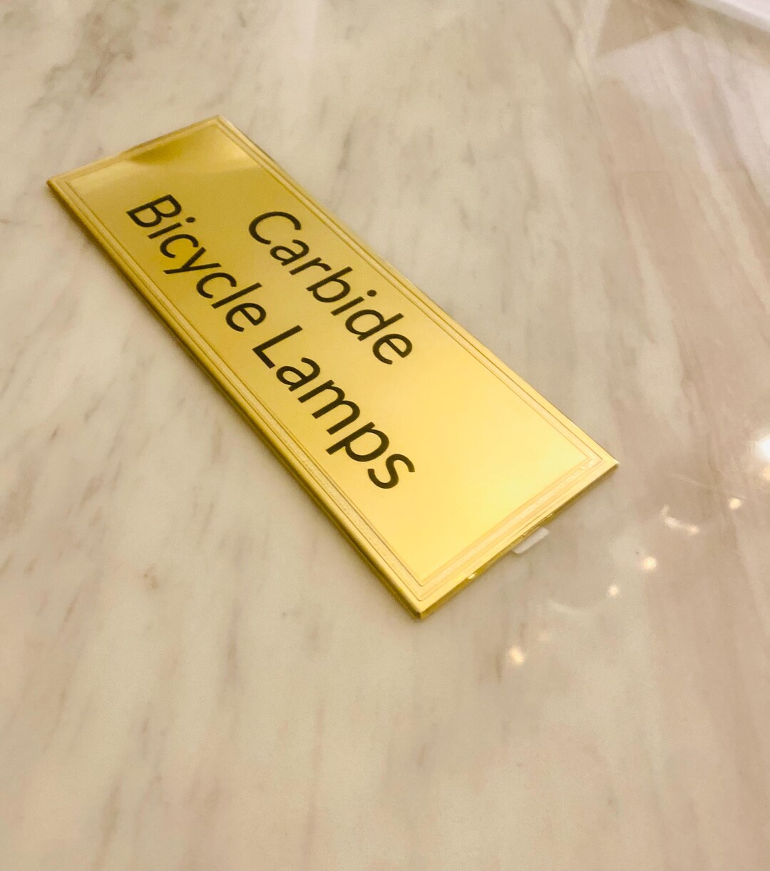 Custom Office Sign | Memorabilia Plate | Door Name Plate | Adhesive ...