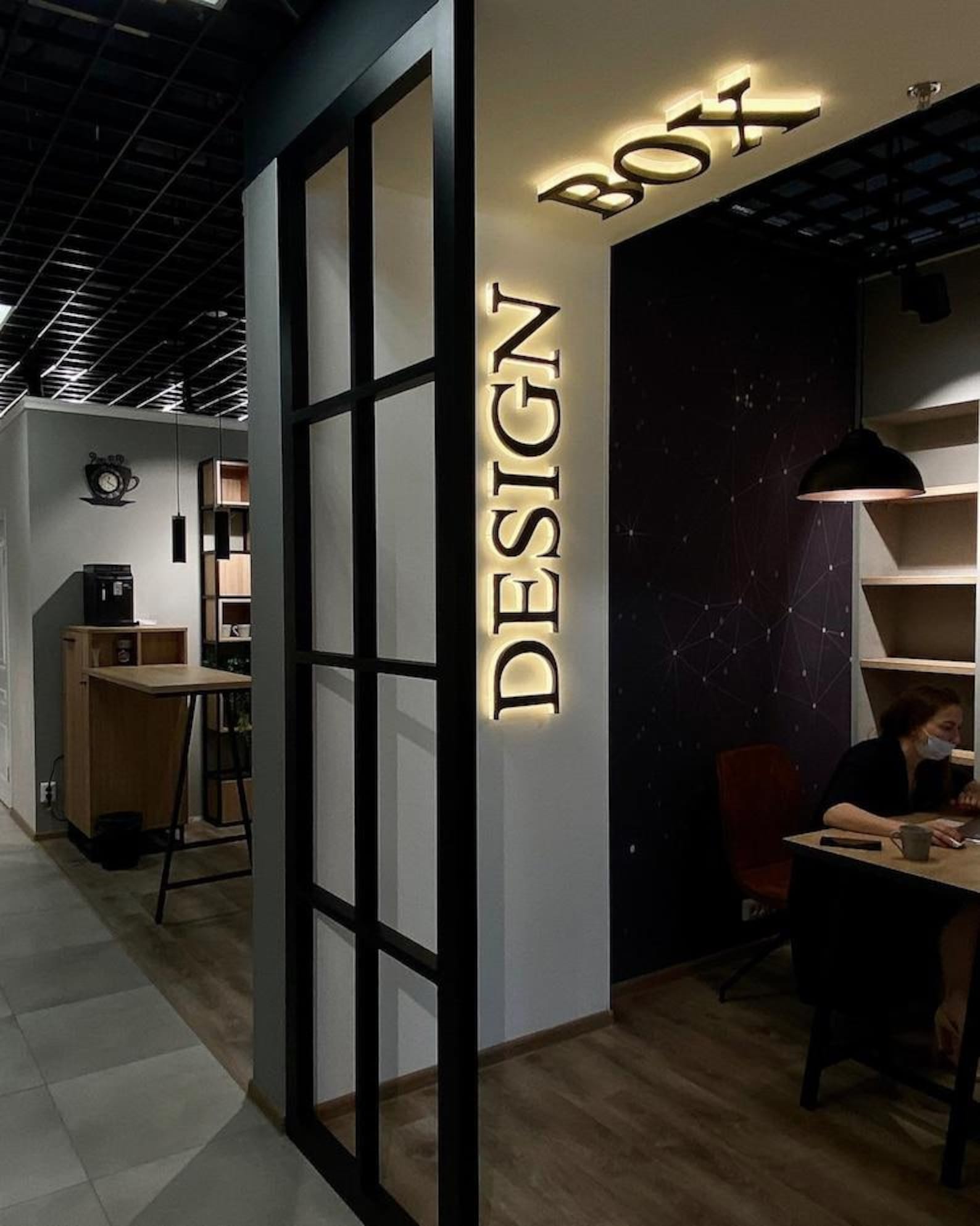 3D Business Storefront Custom Personalized Backlit Metal Sign Outdoor ...