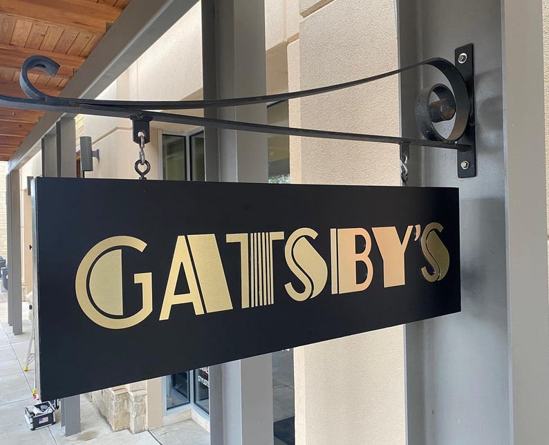 Blade Sign Outdoor | Shop Sign Custom | Blade Sign for Business ...