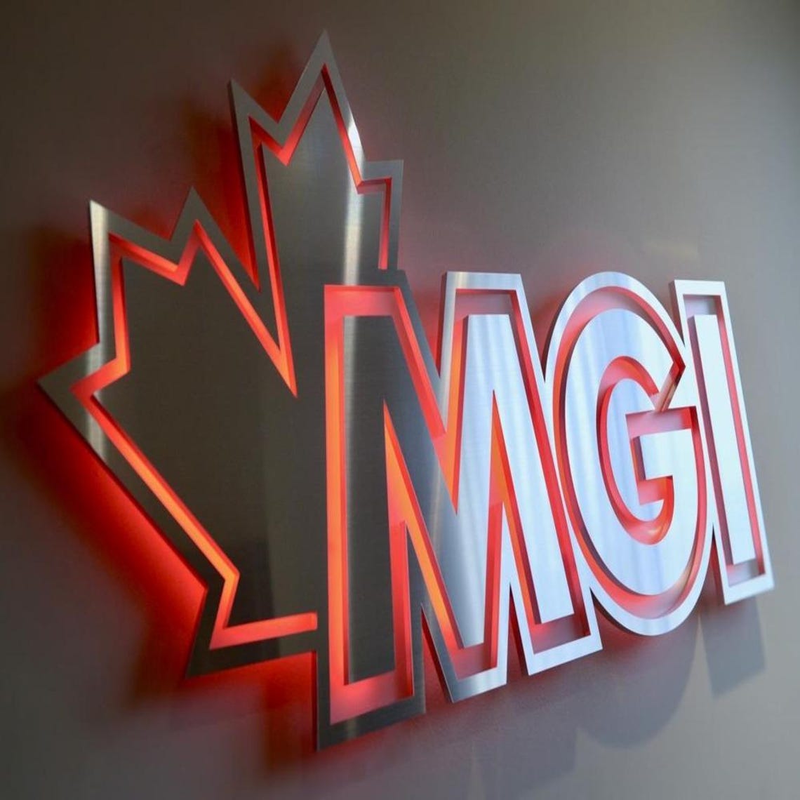 Backlit Metal Sign Outdoor LED Sign, Custom Personalized Logo Sign, ,3D ...