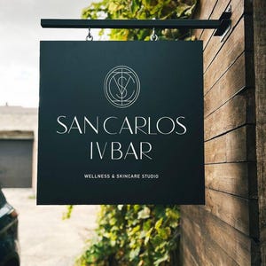 Custom Double Sided Blade Sign | Storefront Sign | Outdoor Metal Sign ...