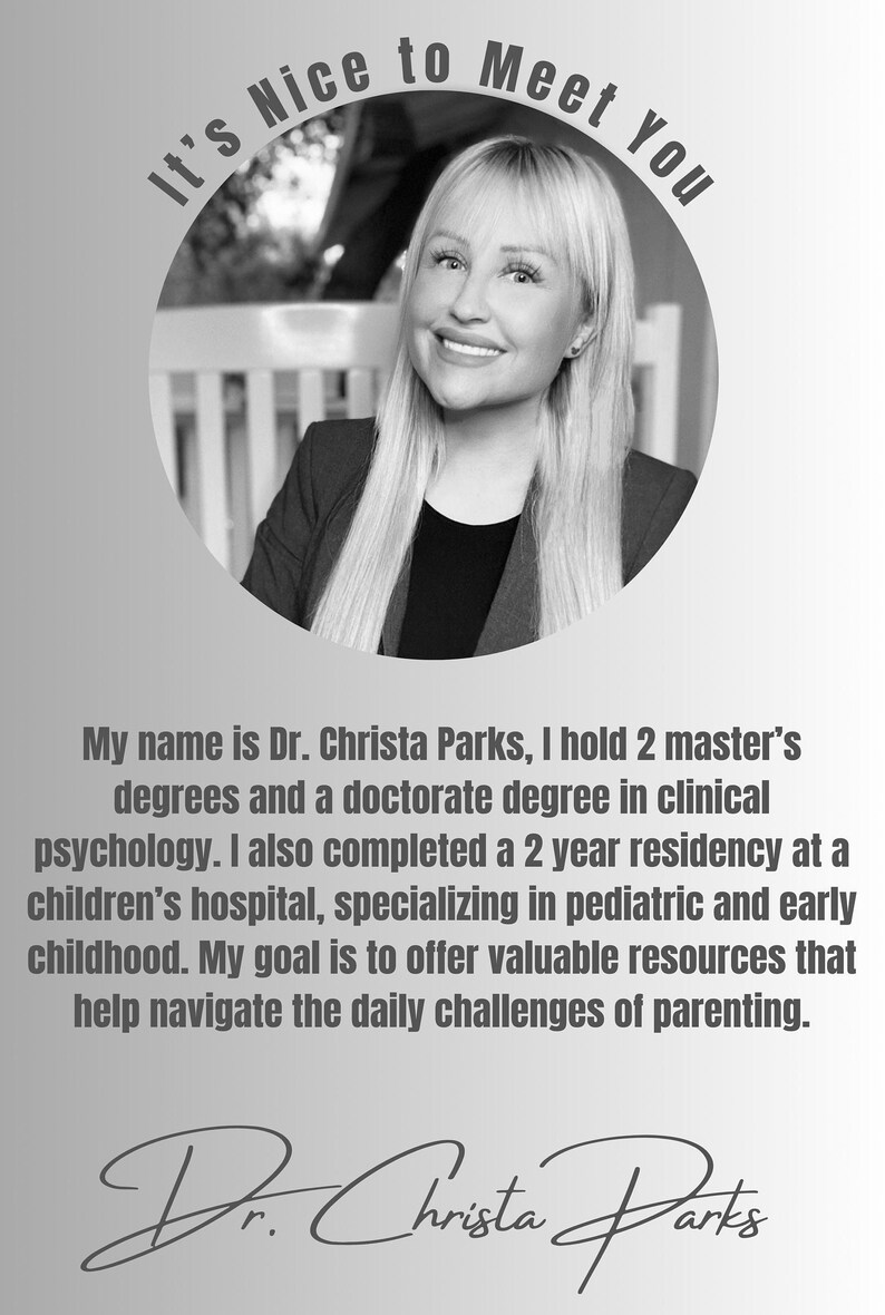 Personalized Potty Training Chart Made by Doctor of Psychology Custom ...