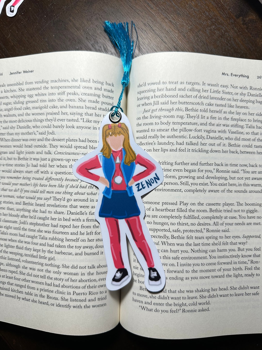 Zenon Girl of the 21st Century Bookmark, Nostalgic 1990s Bookmark - Etsy