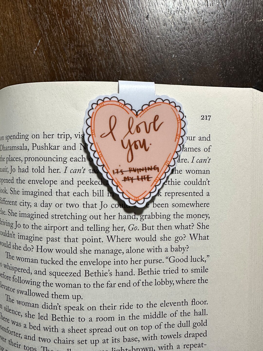 I Love You It's Ruining My Life TTPD Taylor Swift Magnetic Bookmark - Etsy