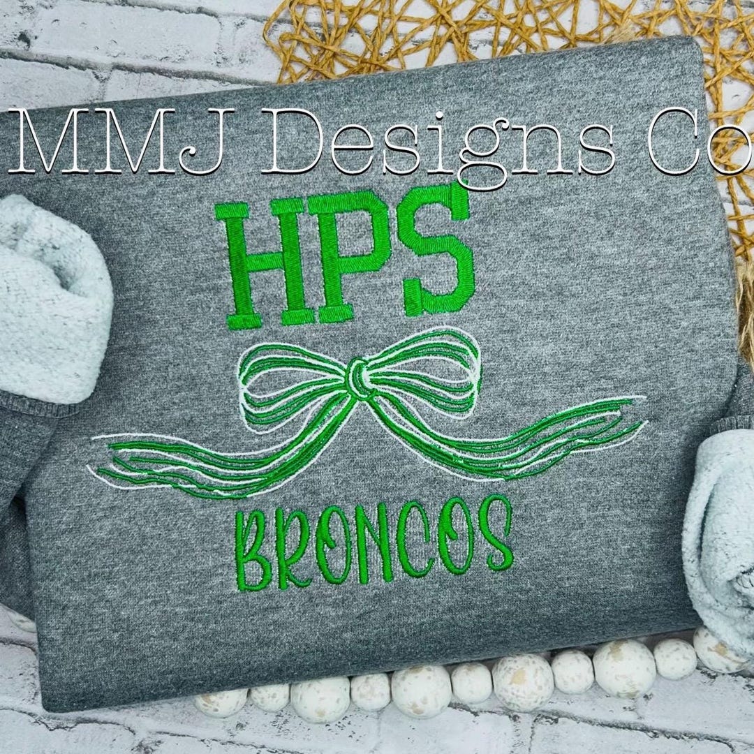 Scattered Ribbon Satin Bow Embroidery Design - Etsy