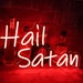 Hail Satan Neon Sign: Goth Home Decor - Etsy