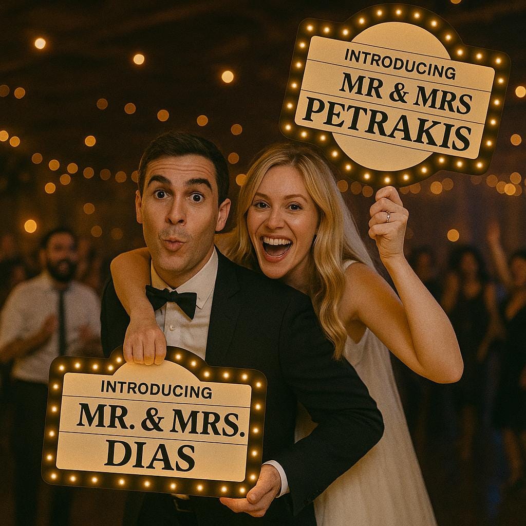 Custom Wedding Reception Entrance Sign: Personalized Marquee Decor ...