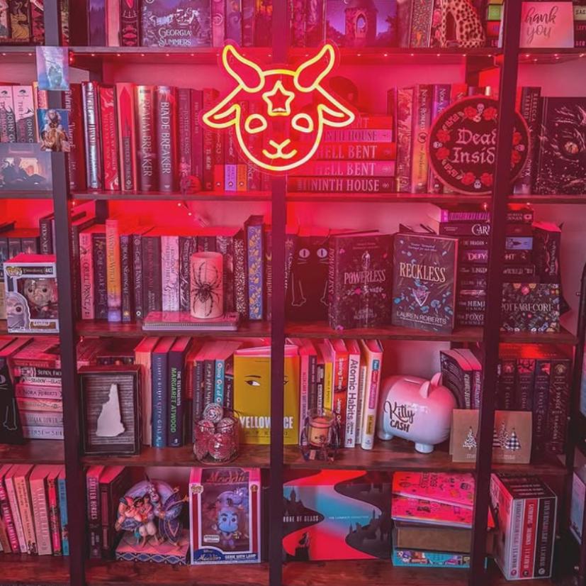 Cute Satan Goat Neon Sign| Baphomet Neon Sign| Goth Lover Gift | Gothic ...