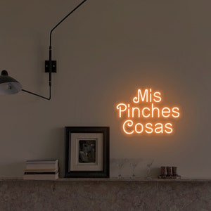 Custom Latina Led Neon Sign,mis Pinches Cosas Latino Sign,latina Pride ...