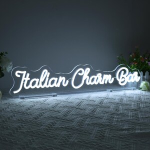 Custom Wedding Table Neon Sign: Logo Desk Light Up - Etsy