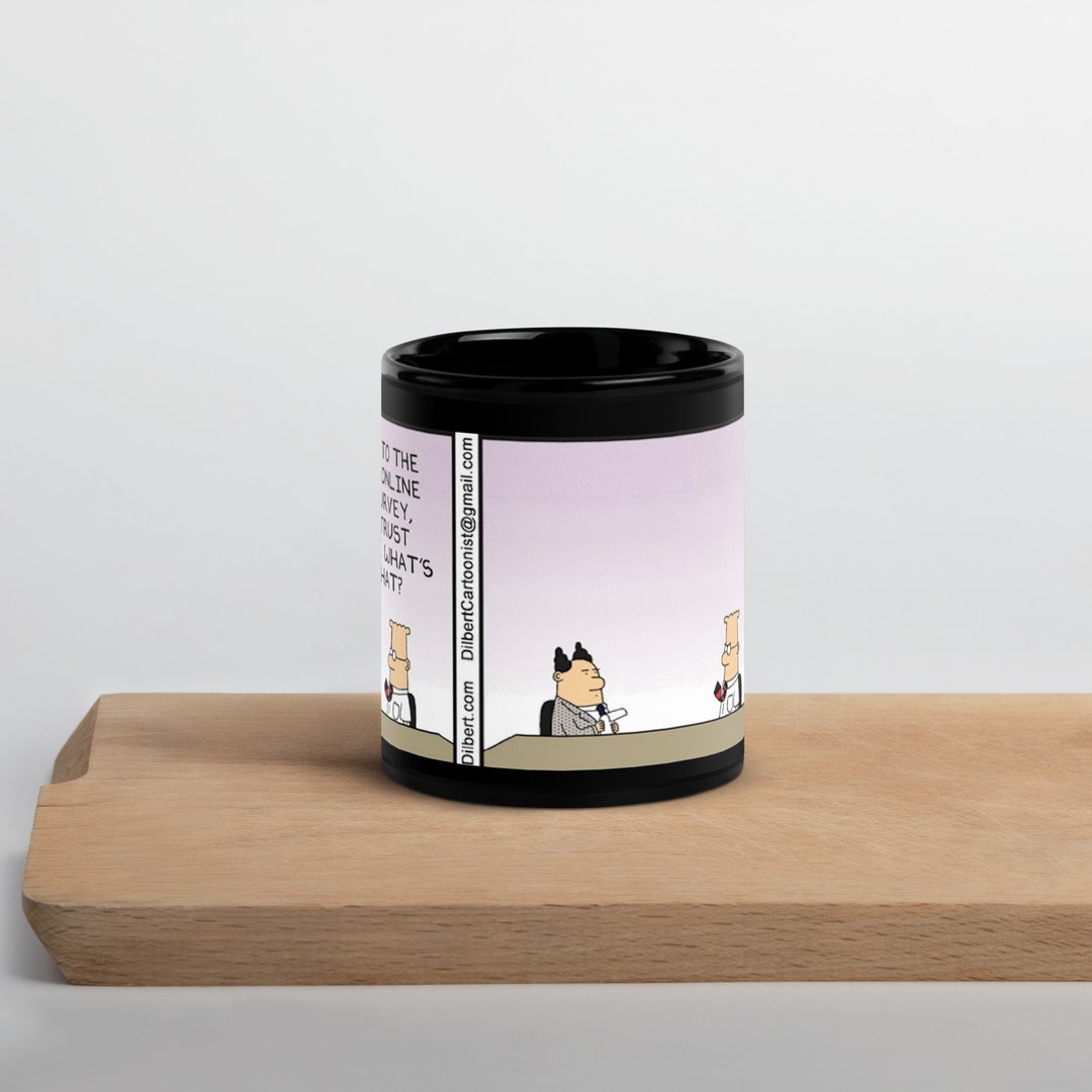 Dilbert Comic Strip Office Coffee - Etsy