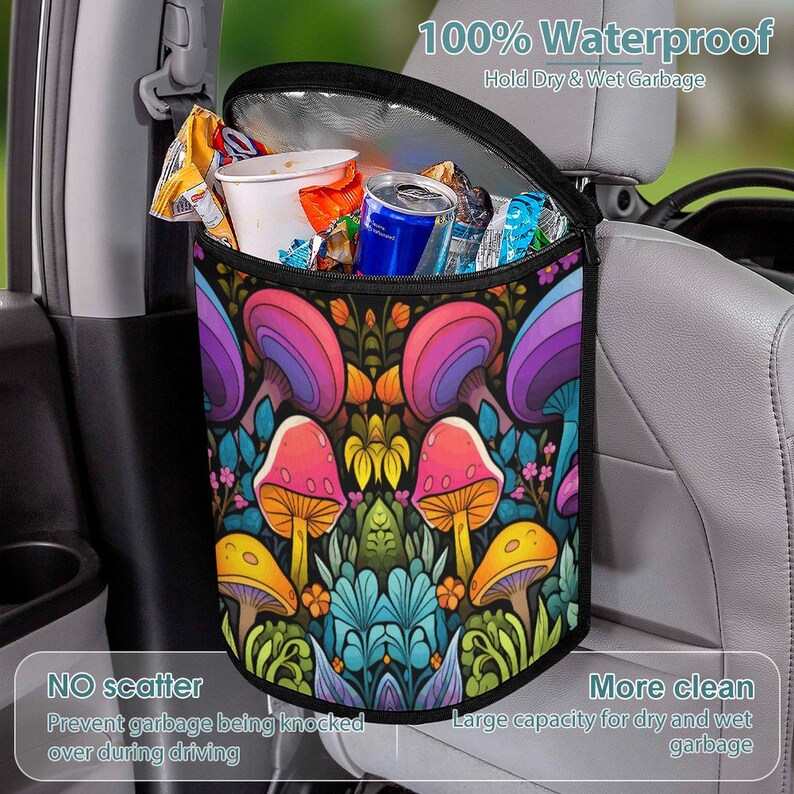 Collapsible Car Trash Bin - Etsy