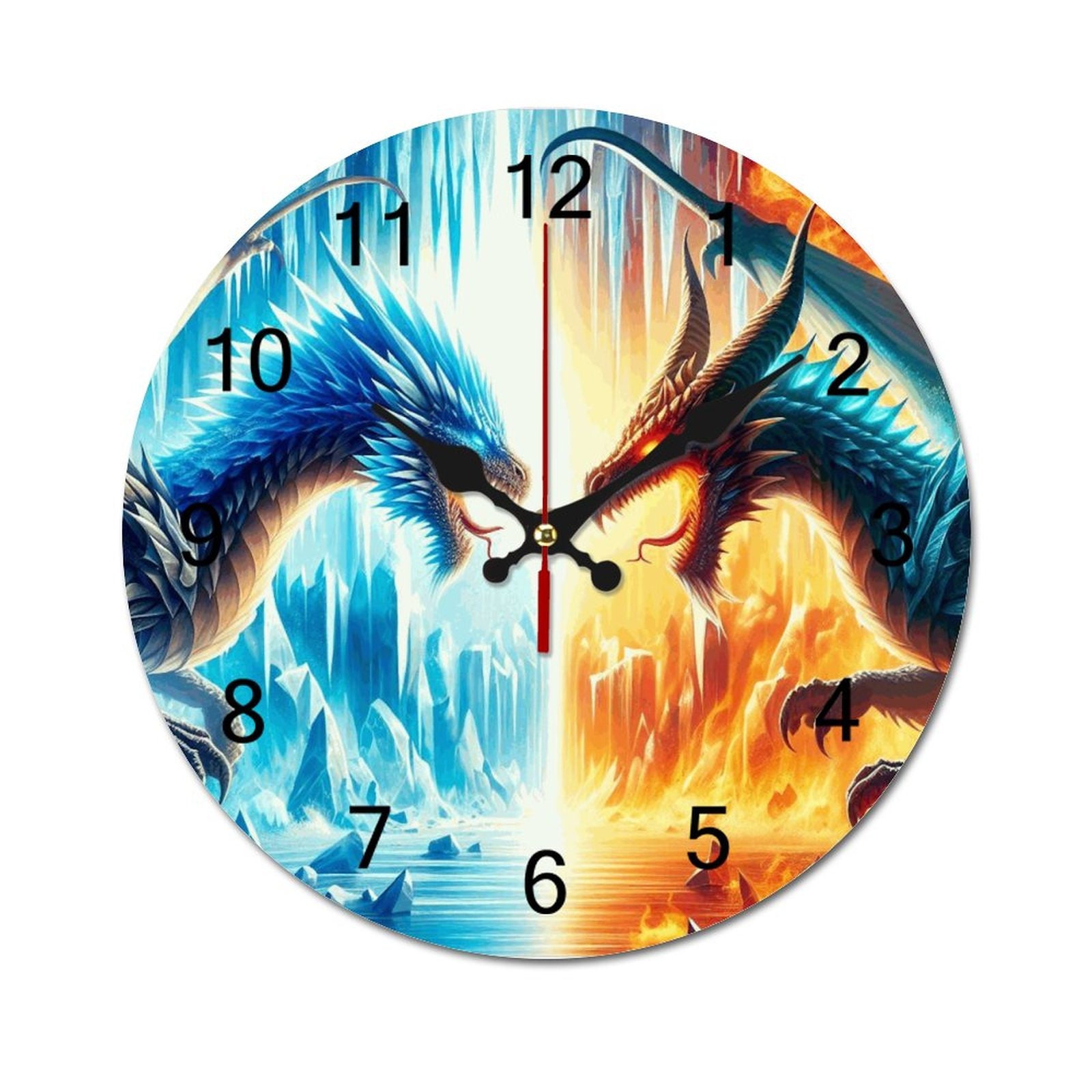 A Song of Ice and Fire! Wooden Wall Clock - Etsy
