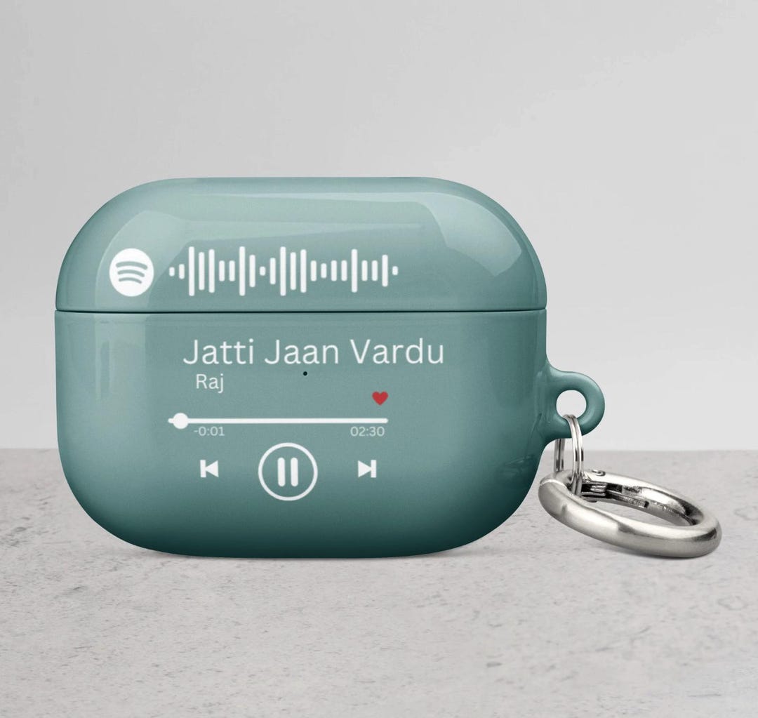 Spotify Codes, Customizable Case for Airpods Generation1,2,3 Available ...